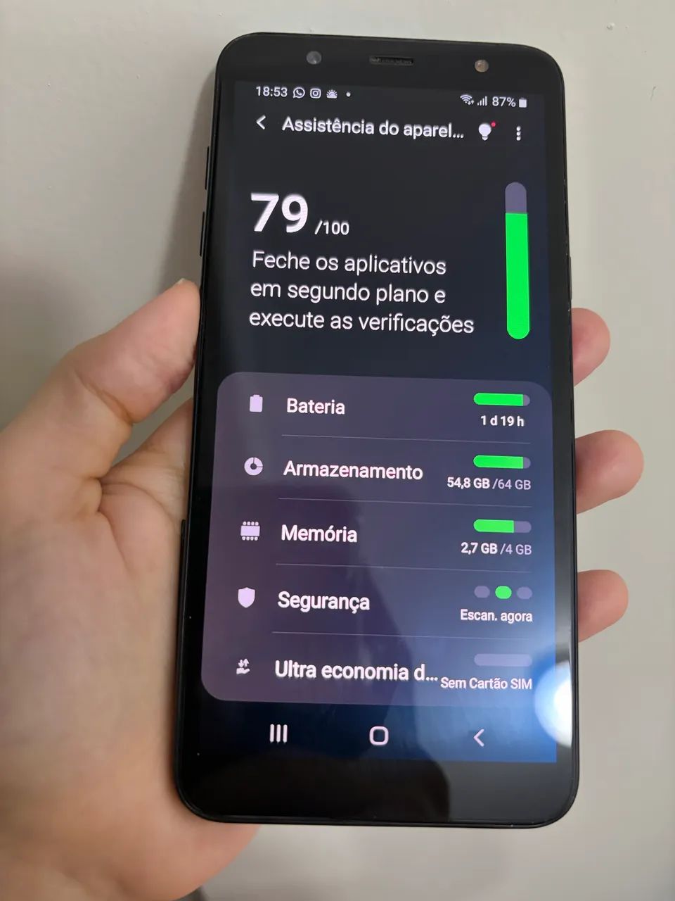 Celular Smartphone Samsung Galaxy J8 64GB 4GB RAM - Celulares e ...