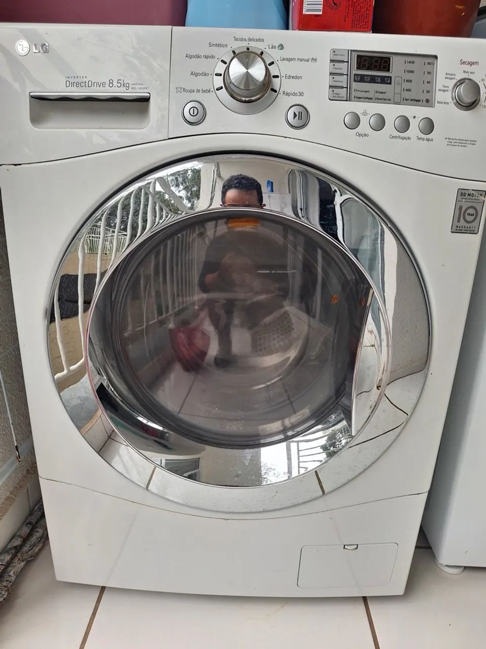 Lavadora LG Direct Drive 8.5kg com defeito - Máquinas de Lavar e ...