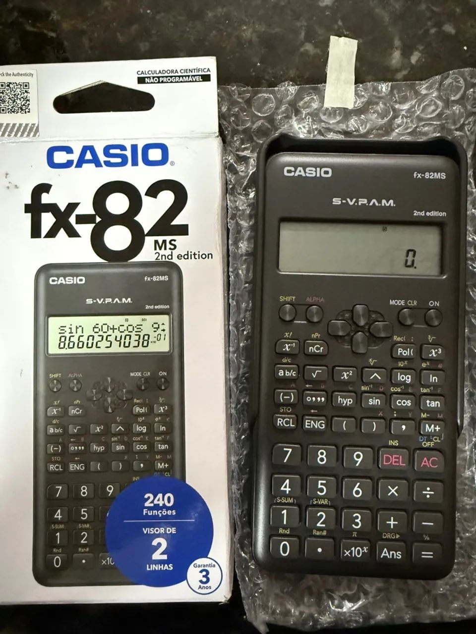 Calculadora Científica Casio fx-82MS 2nd edition - Itens Para Escritório - Paulo VI, Belo ...