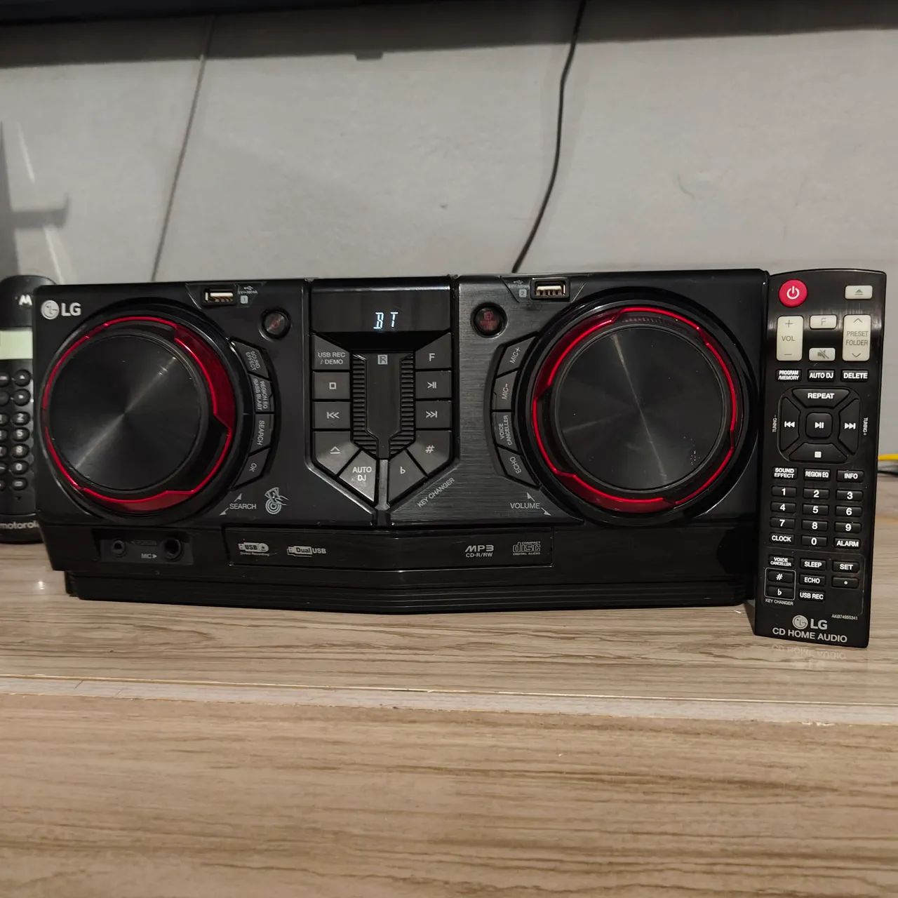 >MINI SYSTEM LG 440W BLUETOOTH FM USB CD PLAYER - C/ SOUND SYNC E ...