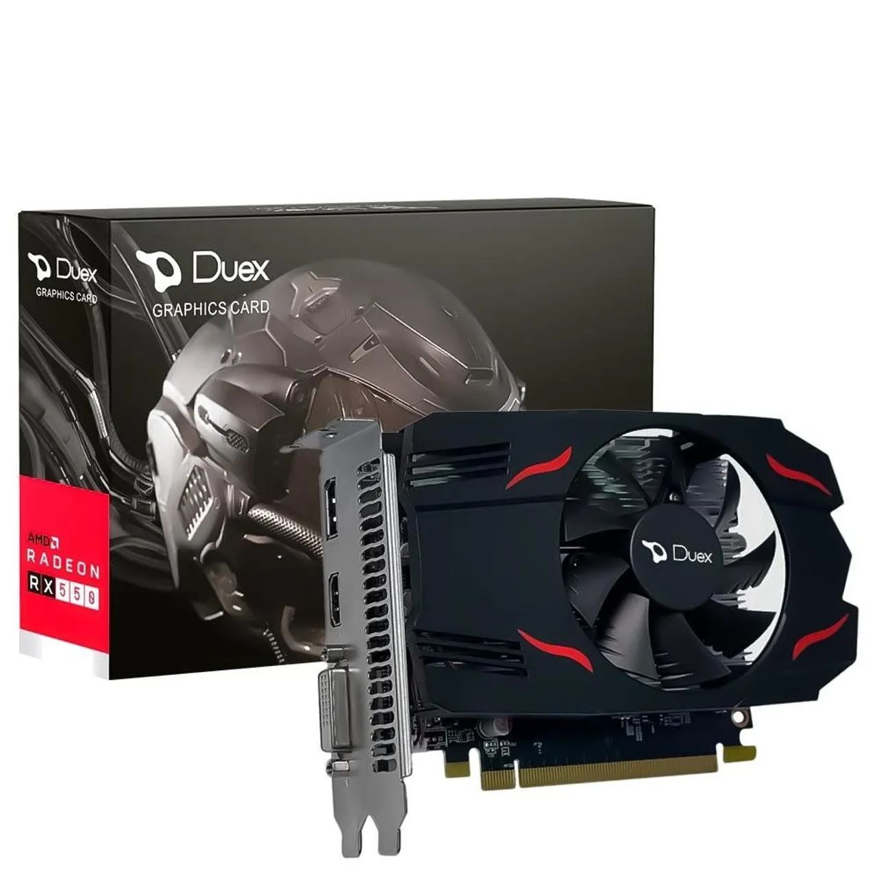 Placa de Vídeo RX 550 Duex AMD Radeon, 4GB, DDR5 - Placas de Vídeo ...