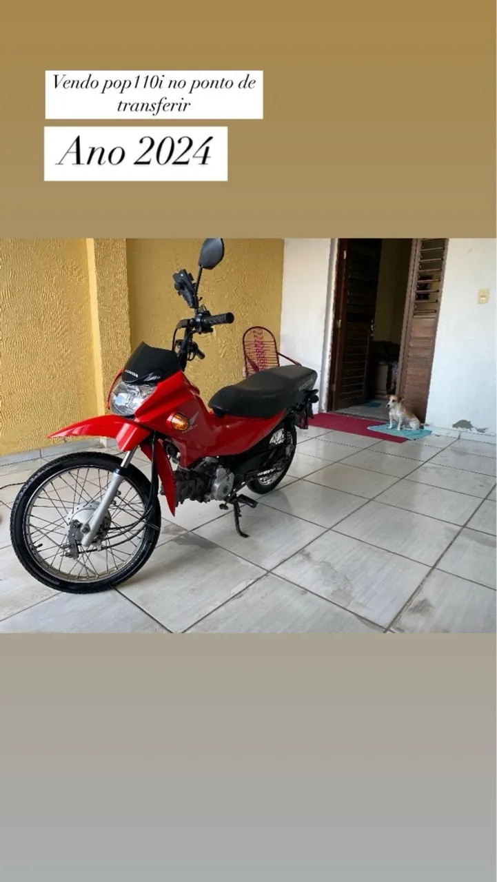 Motos HONDA POP 2024 no Brasil