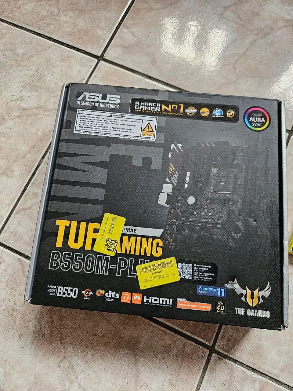 Memória Ram 2X16 Corsair RGB Pro 32GB 3600MHz + Asus TUF B550M-Plus ...