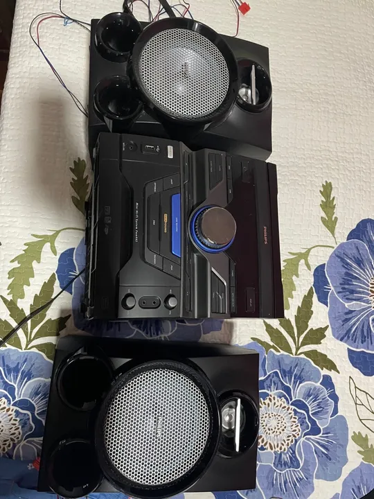 "mini system da philips" - Aparelhos de Som no Brasil