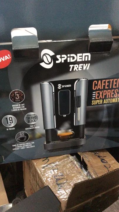 Máquina de Café Expresso Spidem Trevi Super Automática - Equipamentos ...