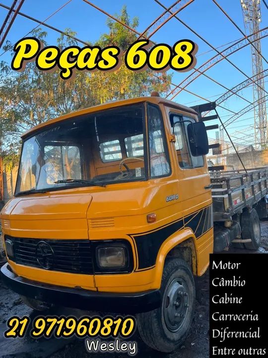 Peças Mercedes Benz 608 DESCRIÇÃO - Caminhões - Centro, Itaboraí ...