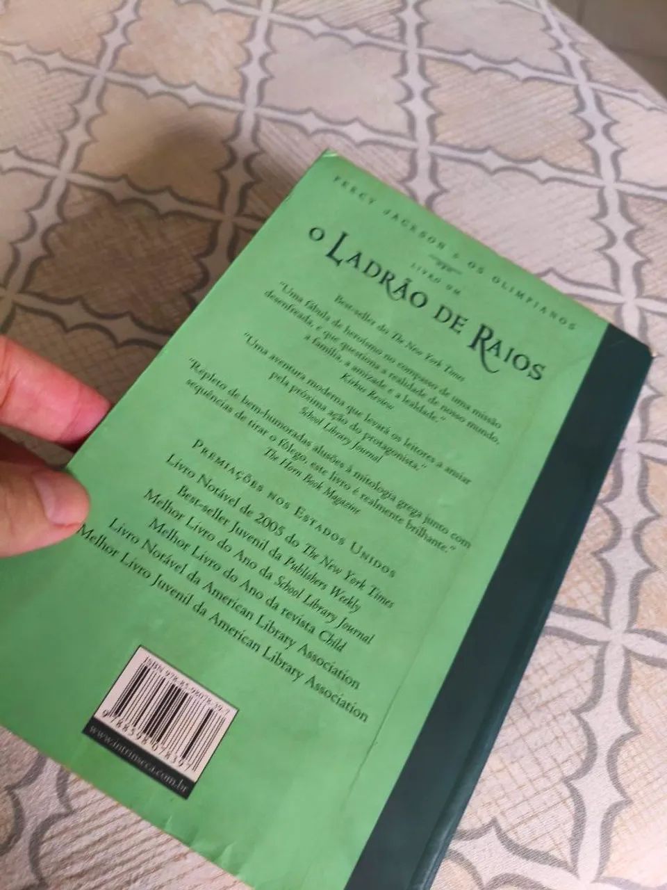 Livro Percy Jackson e os olimpianos, O ladrão de raios de Rick Riordan ...