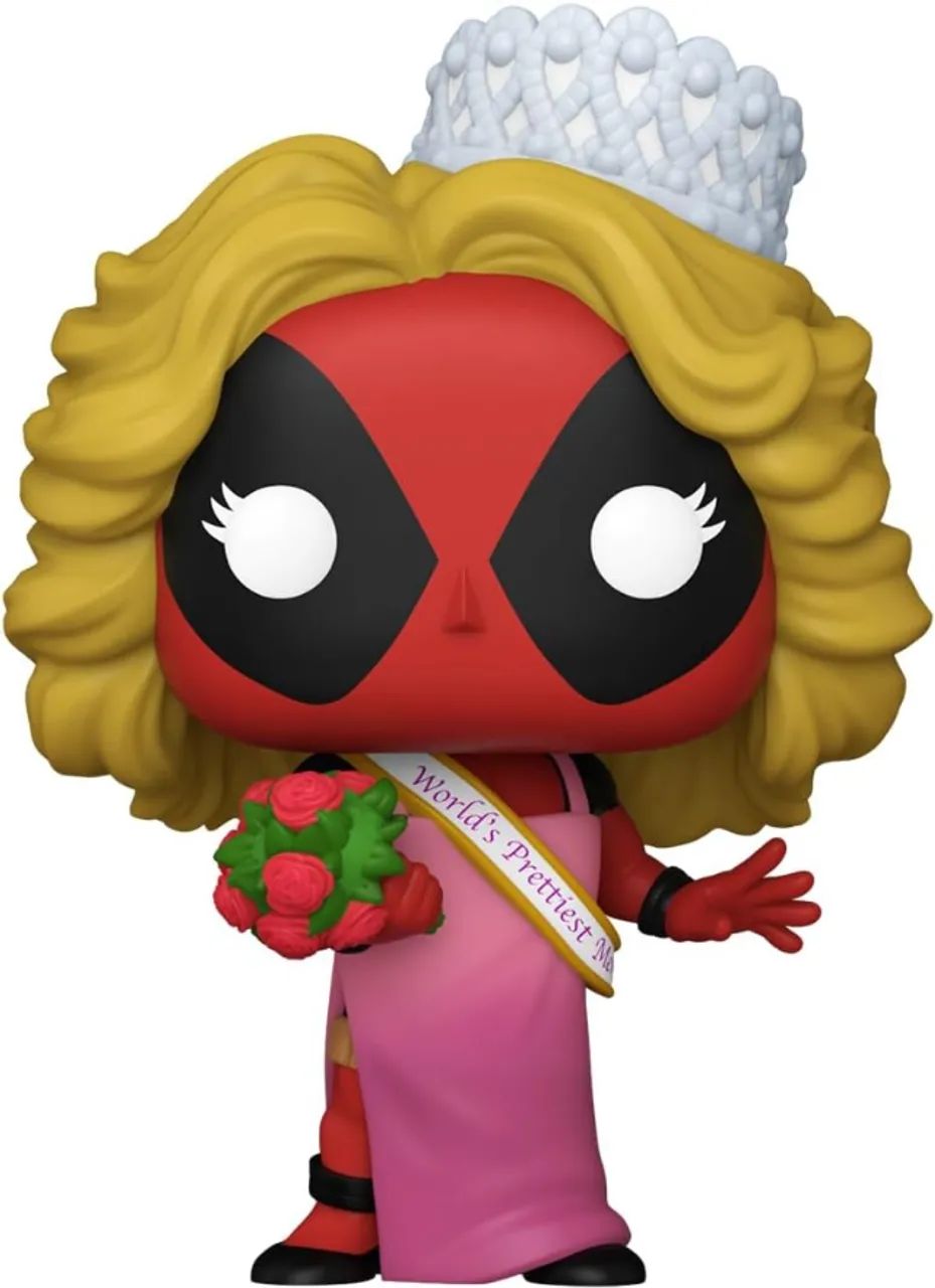 Novo Original - Funko Pop Marvel - Deadpool Beauty Pageant - Hobbies e ...