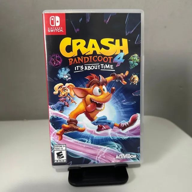 "jogo crash nintendo switch" no Brasil