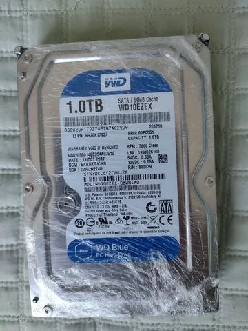 Hdd western blue wd10ezex 1 TB RPM 7200