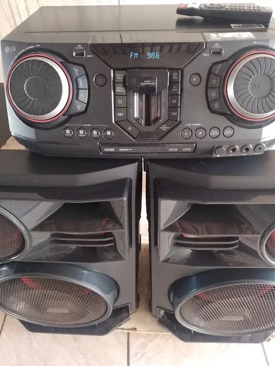 Som LG com caixa de som potente - Aparelhos de Som - Setor Novo ...