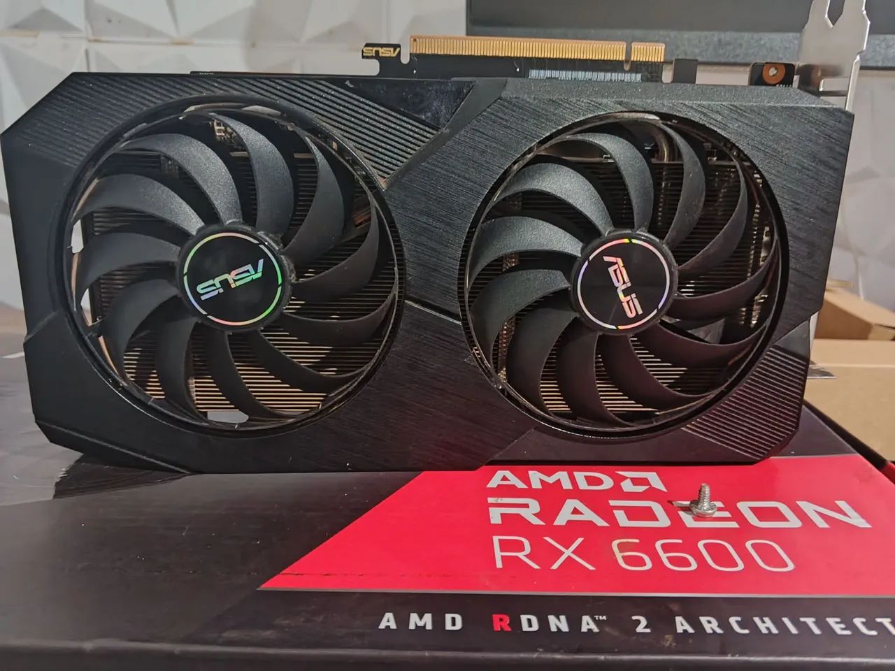 Placa de Vídeo Asus Radeon RX 6600 8GB Dual - Placas de Vídeo - José de ...