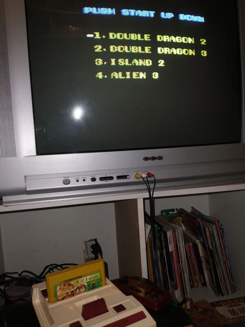 Double Dragon II Revenge 3 Adventure Island 2 Alien 4 jogos em 1 ...