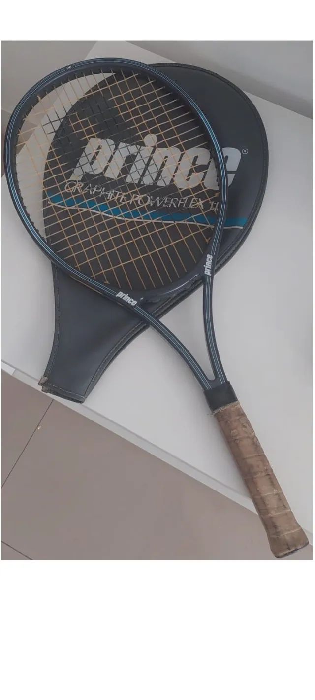 Raquete Prince Graphite Powerflex 110 - Leve, Potente e Bem Conservada ...