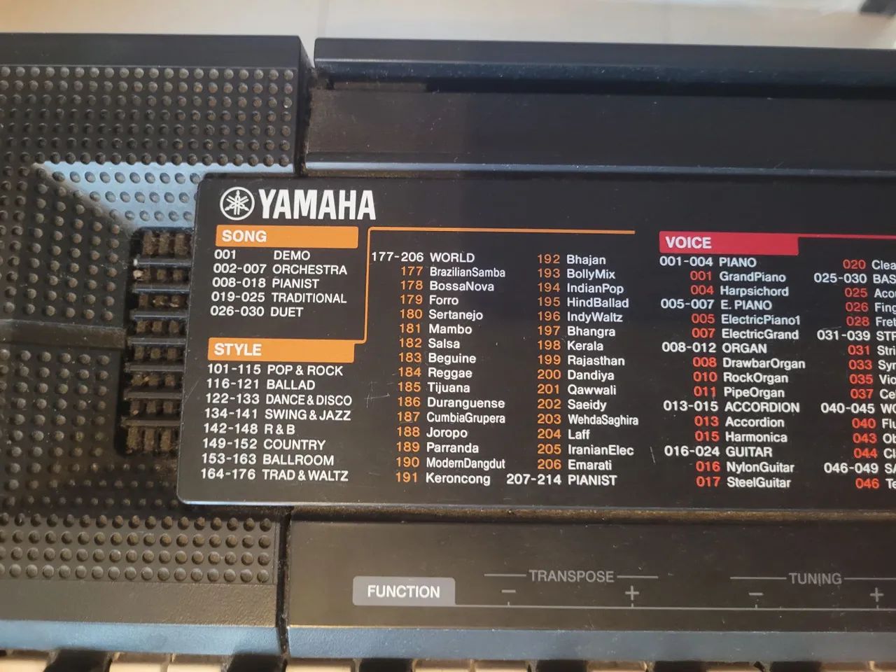 teclado yamaha psr f51 - Instrumentos musicais - Jardim Atlântico ...