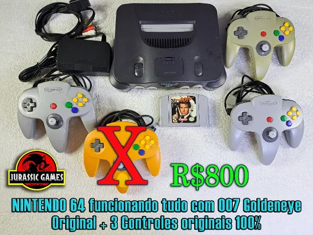 "console nintendo 64" - Consoles de Vídeo Game no Brasil
