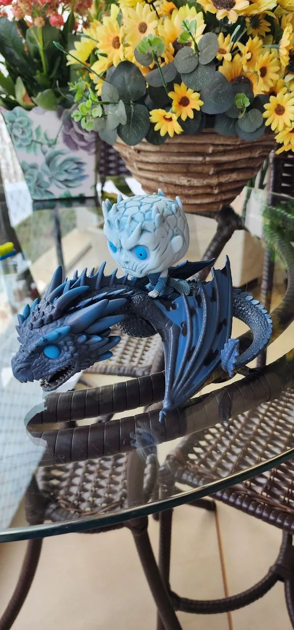 Funko Pop! Night King & Icy Viserion (Rei da Noite e Viserion) - Game ...