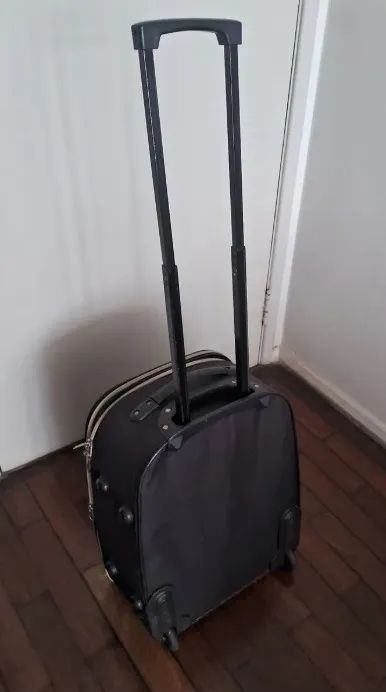 Mala de viagem 50 X 35 cm de 12 kgs com rodas alca retrátil resistente ...