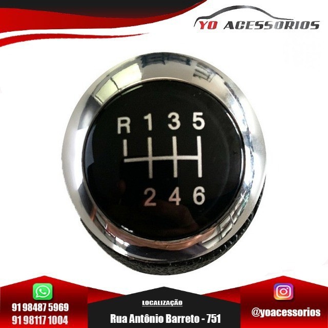 "manopla cambio 6 marchas" no Brasil