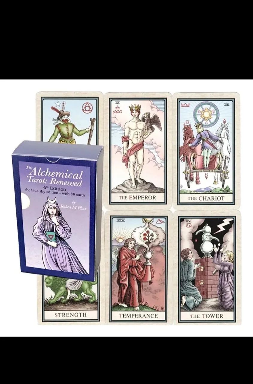 Baralho The Alchemical Tarot Renewed 6ª Edição - 80 Cartas - Robert M ...
