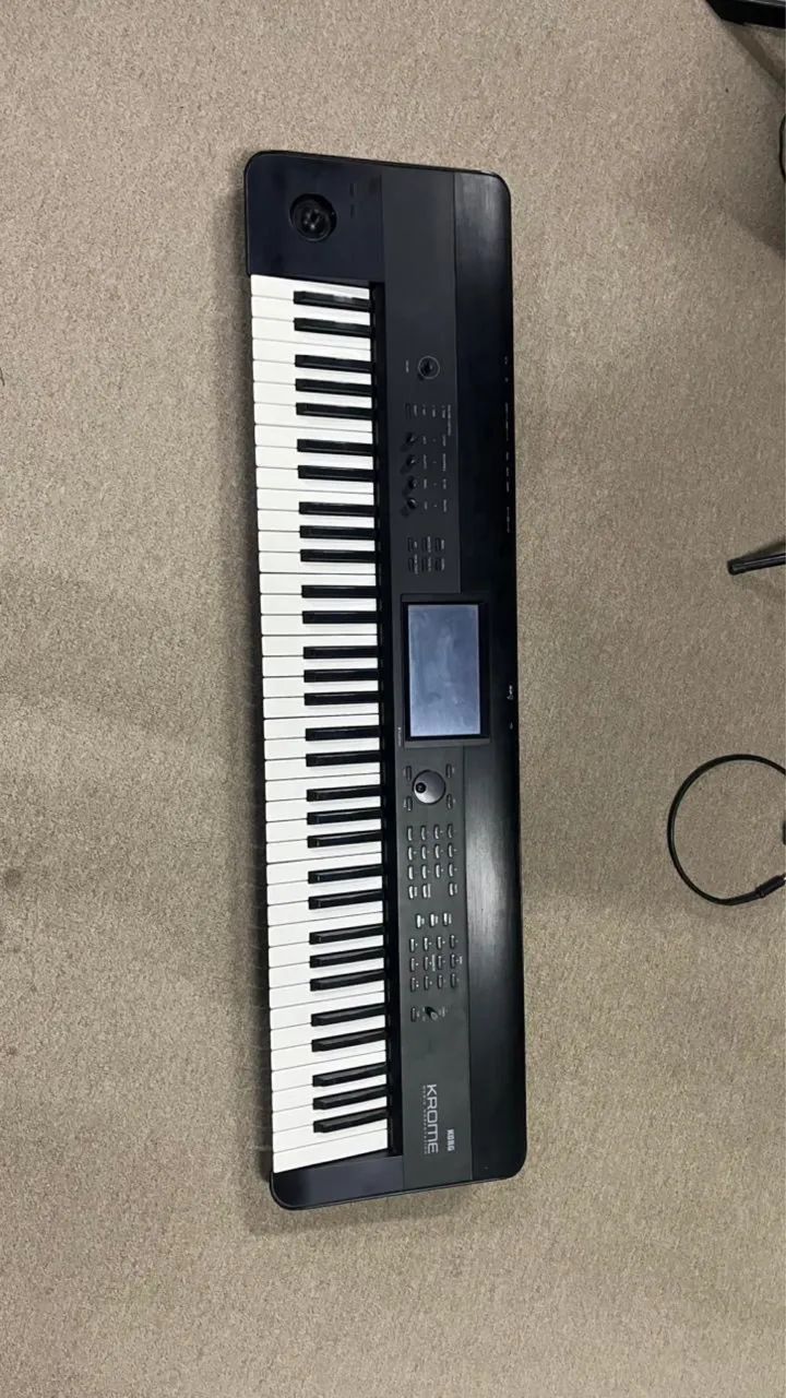 Teclado KORG KROME - Instrumentos musicais - Recreio dos Bandeirantes ...