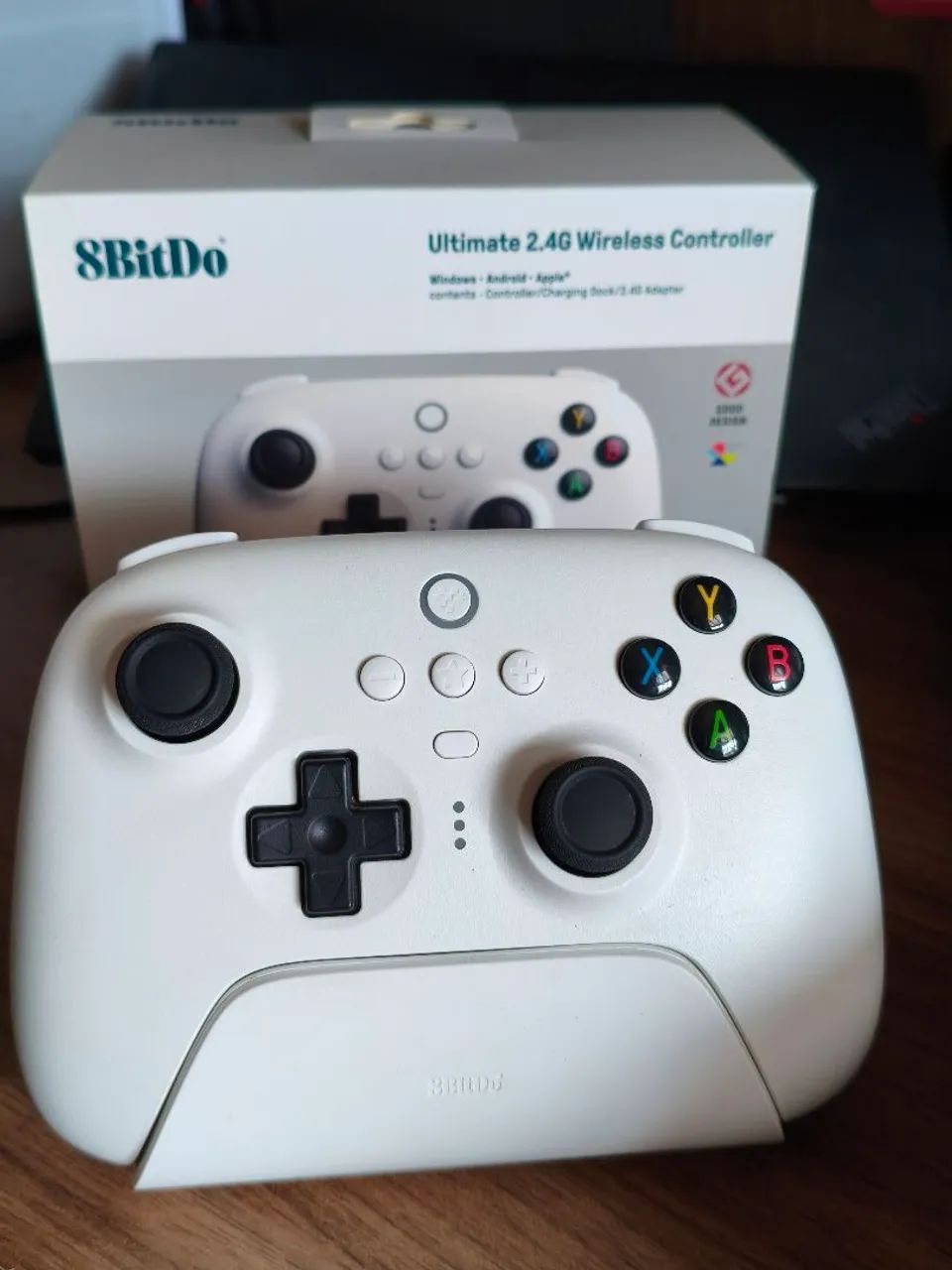 Controle 8BitDo Ultimate 2.4 Wireless e Bluetooth com Dock de ...