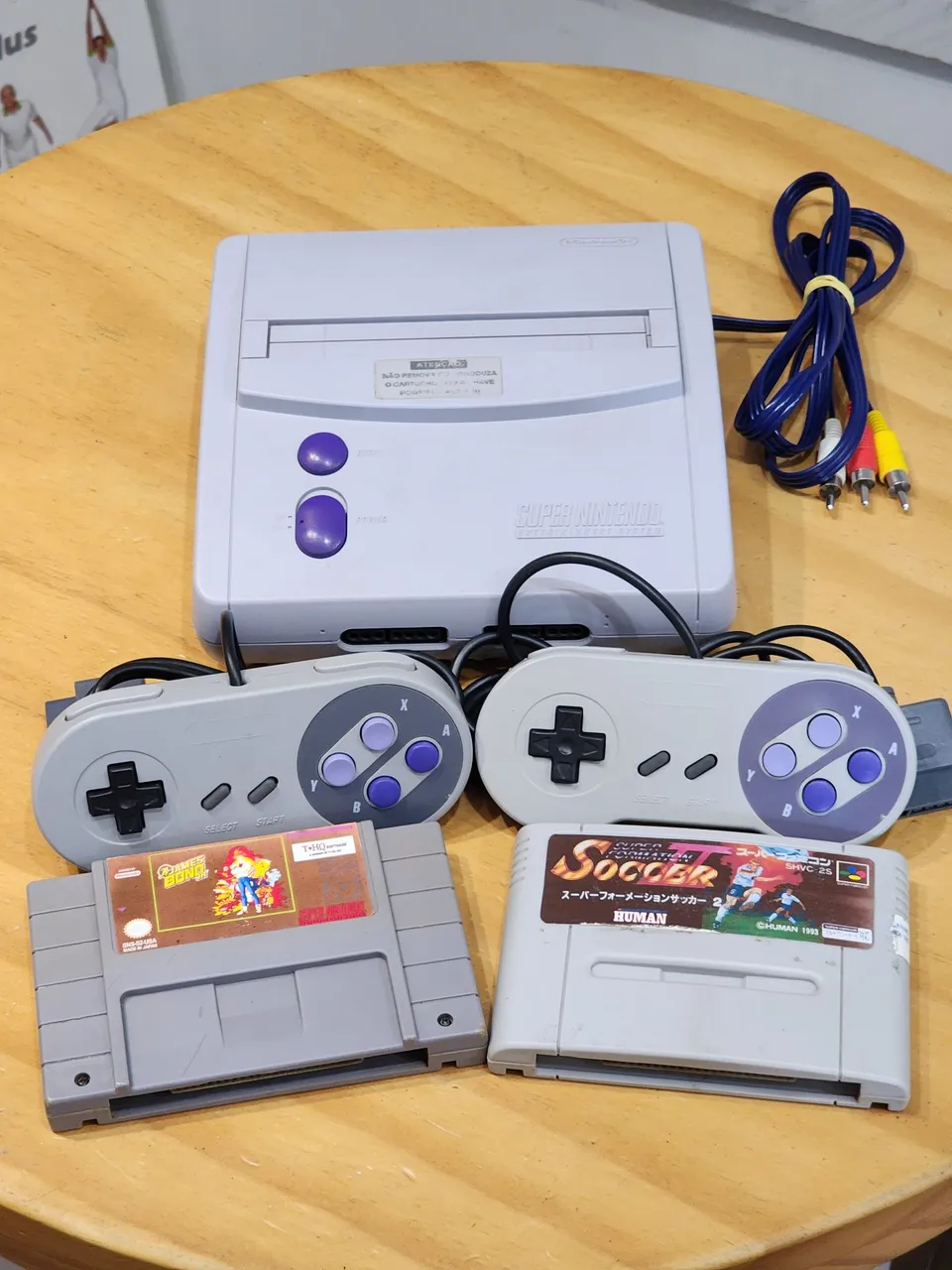 "super nintendo antigo" no Brasil
