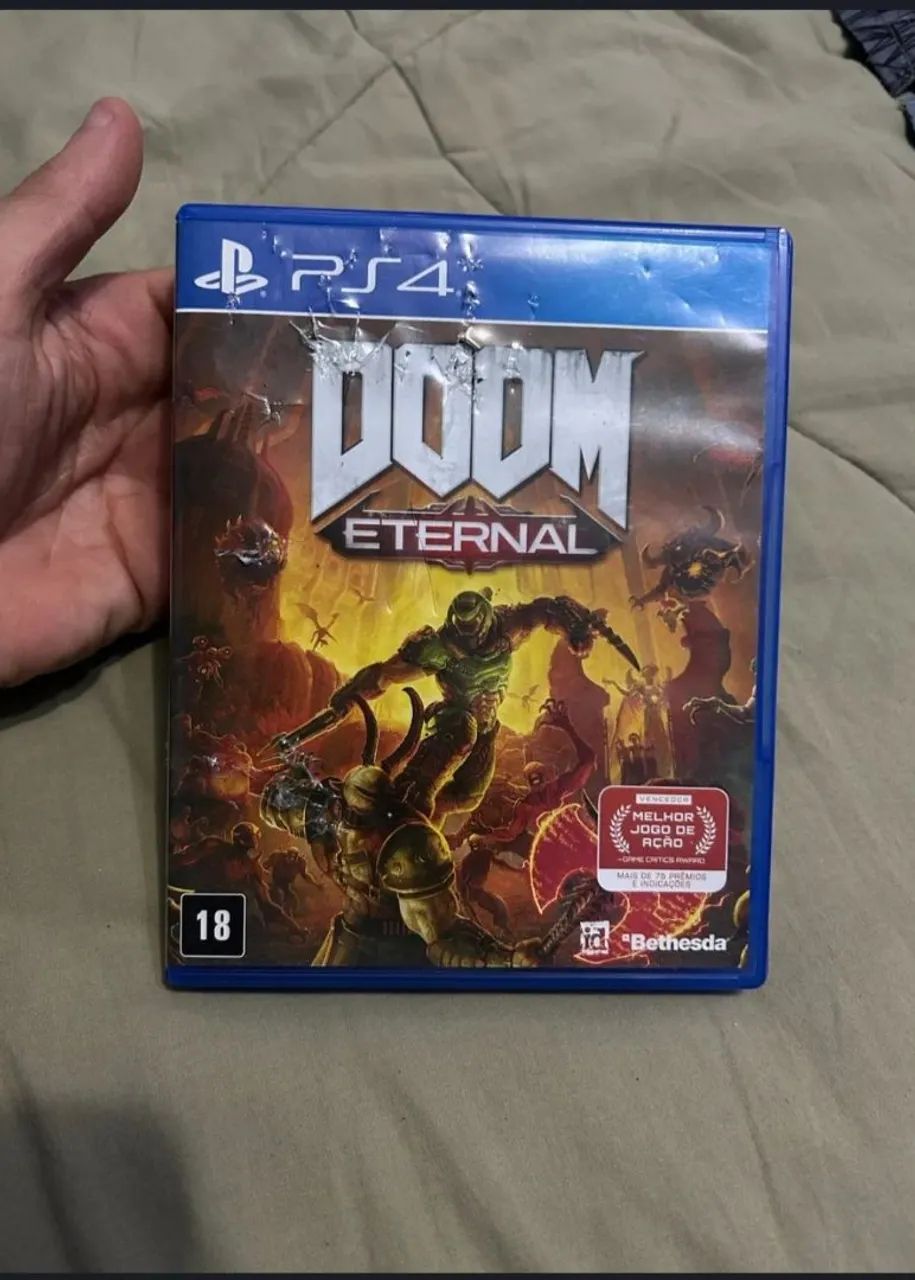 Jogo doom eternal ps4 - Jogos de Vídeo Game - Chácaras Colorado, Anápolis 1471095713 | OLX