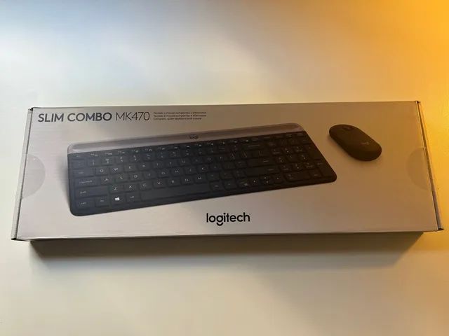 "logitech mk470" no Brasil