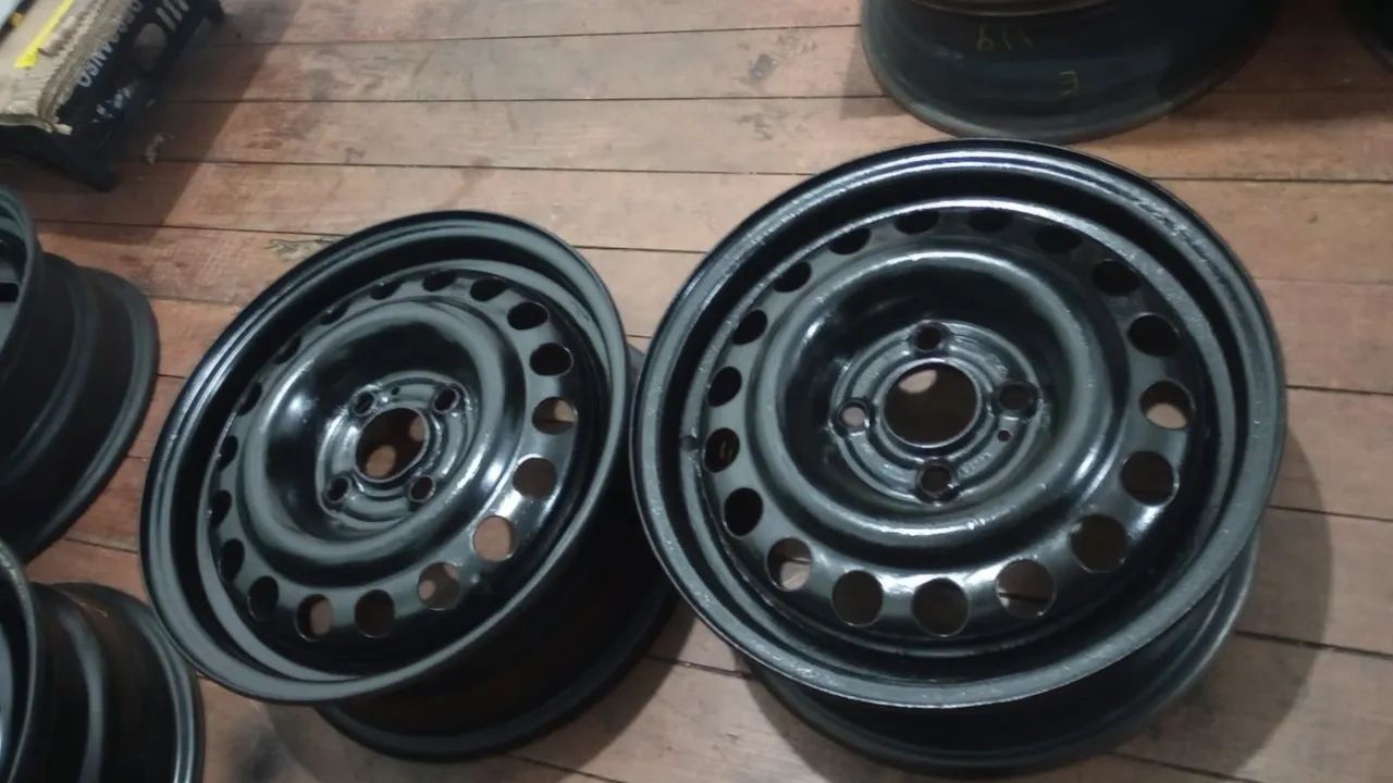 Rodas de Ferro 14 polegadas - Carros, vans e utilitários - Guatupê, São José dos Pinhais ...