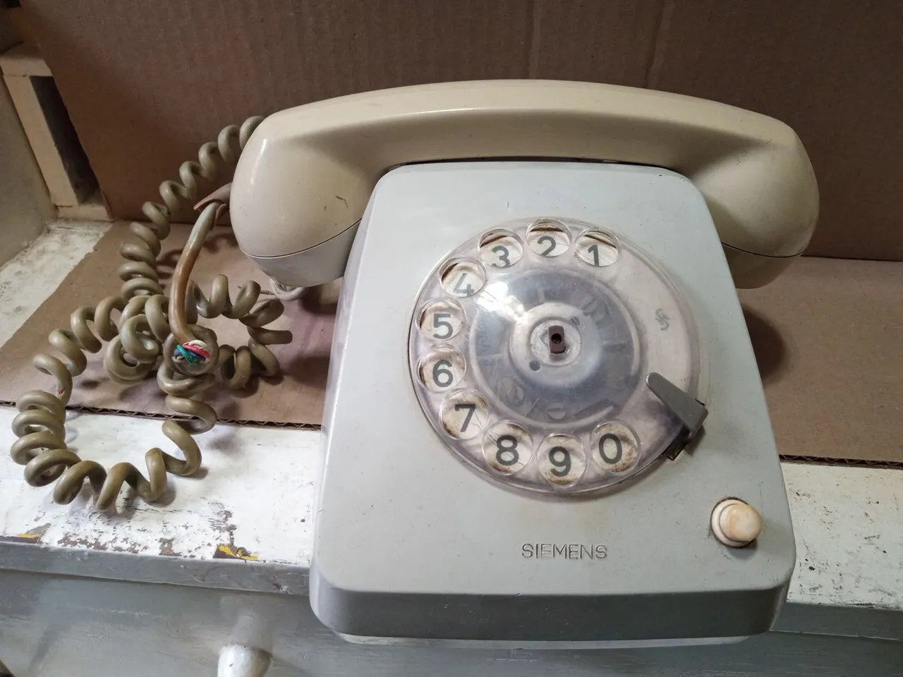 "telefone antigo disco" - Antiguidades no Brasil