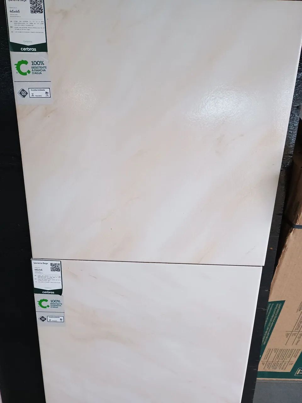 Piso Tipo A ( 46x46) 119.60m2 52 caixas - Pisos e Revestimentos ...