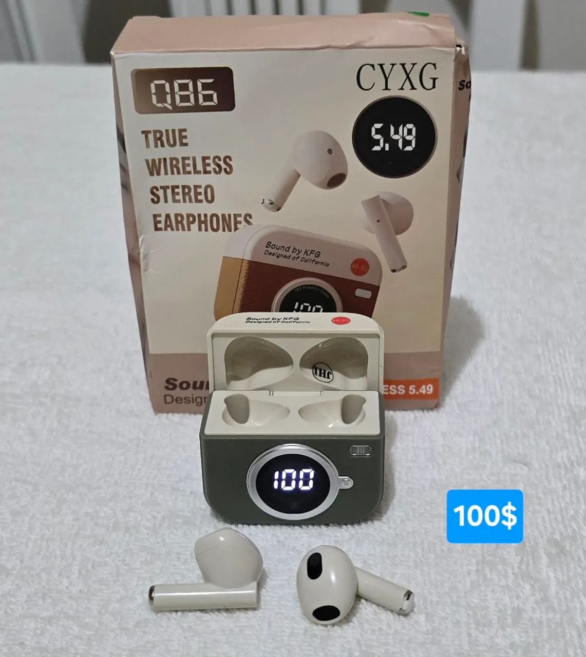 Fone de ouvido Bluetooth Q86 original - Fones de Ouvido - Farolândia ...