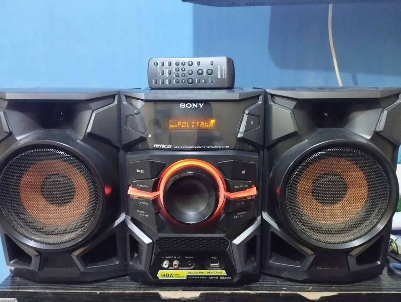 Som Sony Genezi Mini Hi-Fi Component System MH-CE X50 - Aparelhos de Som - Jardim Arujá ...