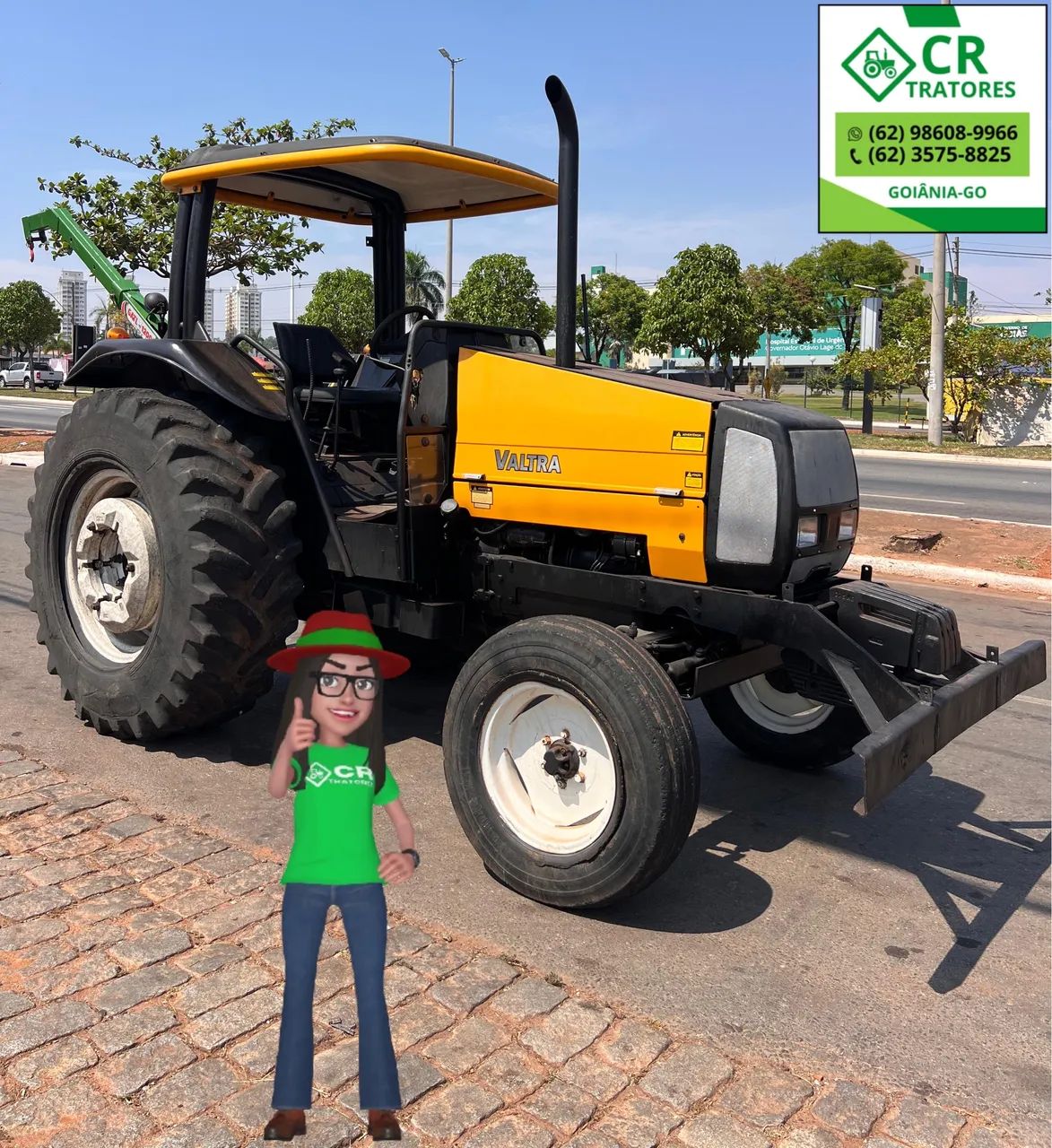 Trator Valtra 800 - Turbo - Comércio e indústria - Setor Santos Dumont ...