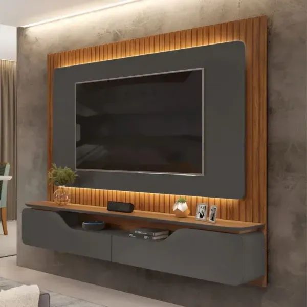Painel para TV 70 Polegadas 100% MDF - Racks e Painéis - Campinas de Pirajá, Salvador 1393505118 ...
