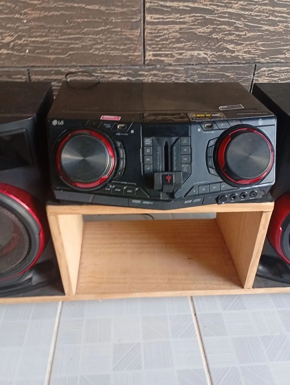 Mini system LG Cj 87 1800w - Aparelhos de Som - Alberto Maia ...