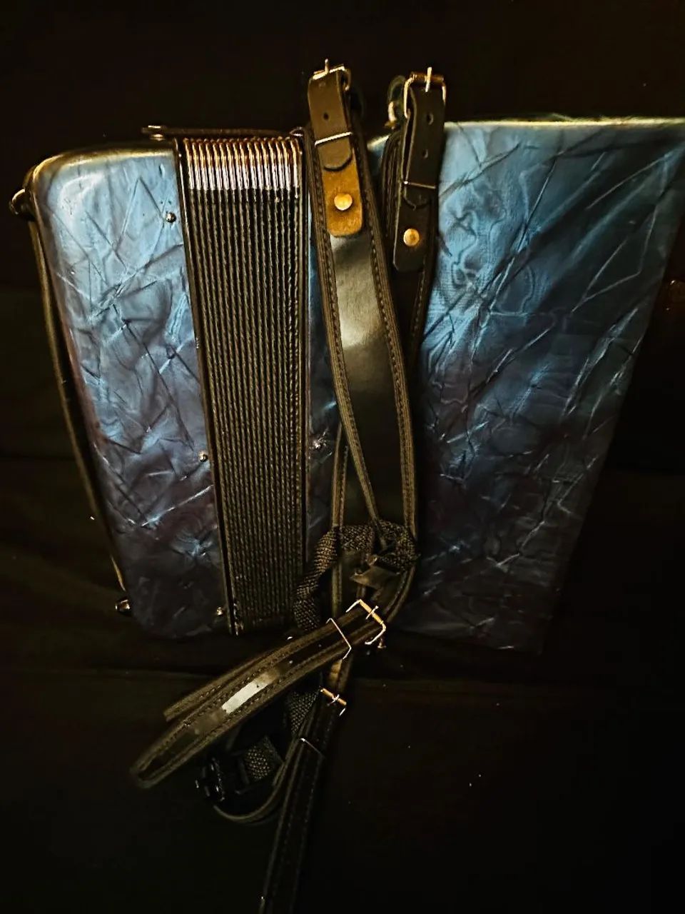 Acordeon sanfona Scandalli 80 baixos - Instrumentos musicais - Prata ...