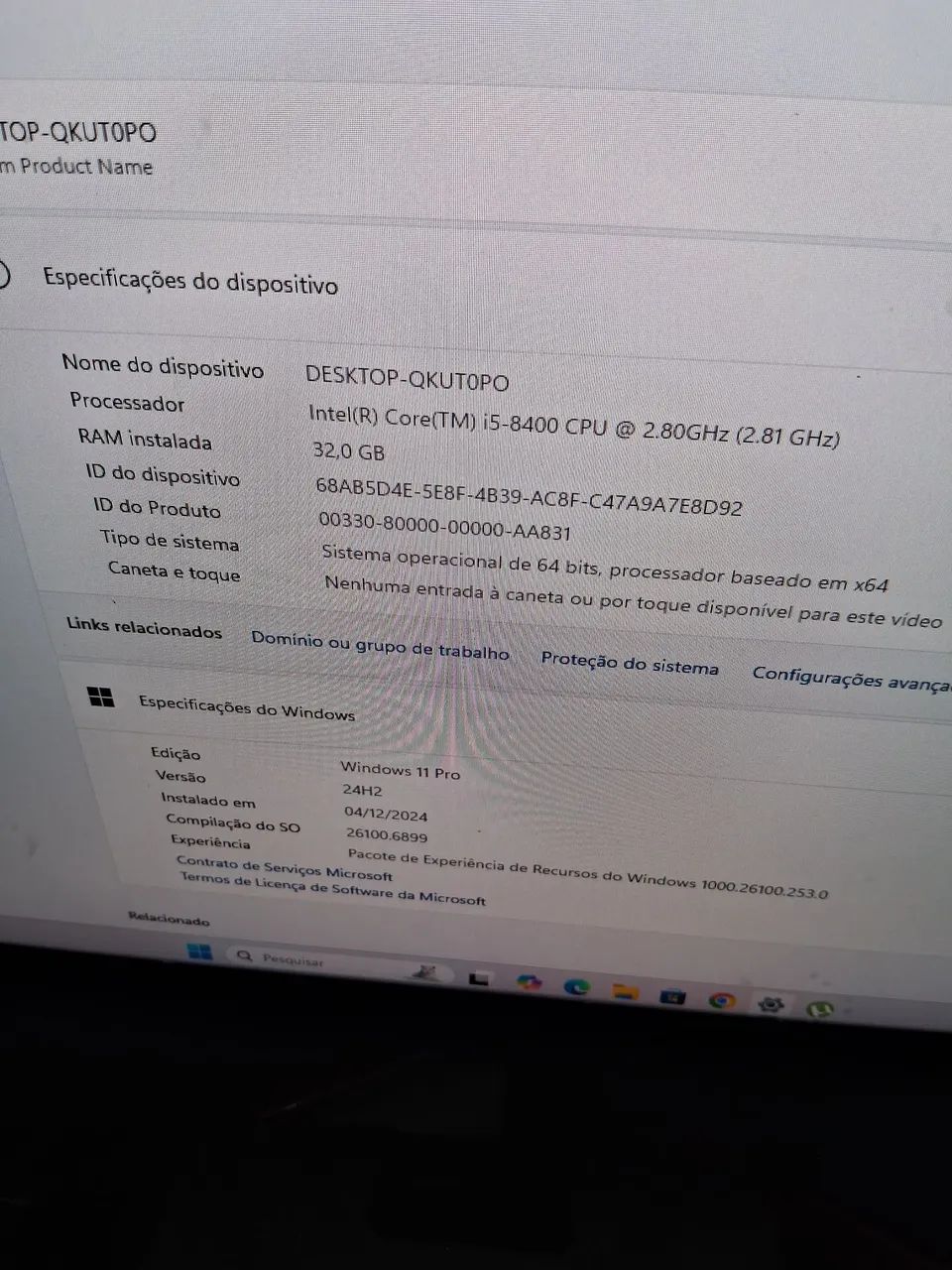 Kit i5 8400 + 32gb de ram - Computadores e Desktops - Vale Quem Tem ...