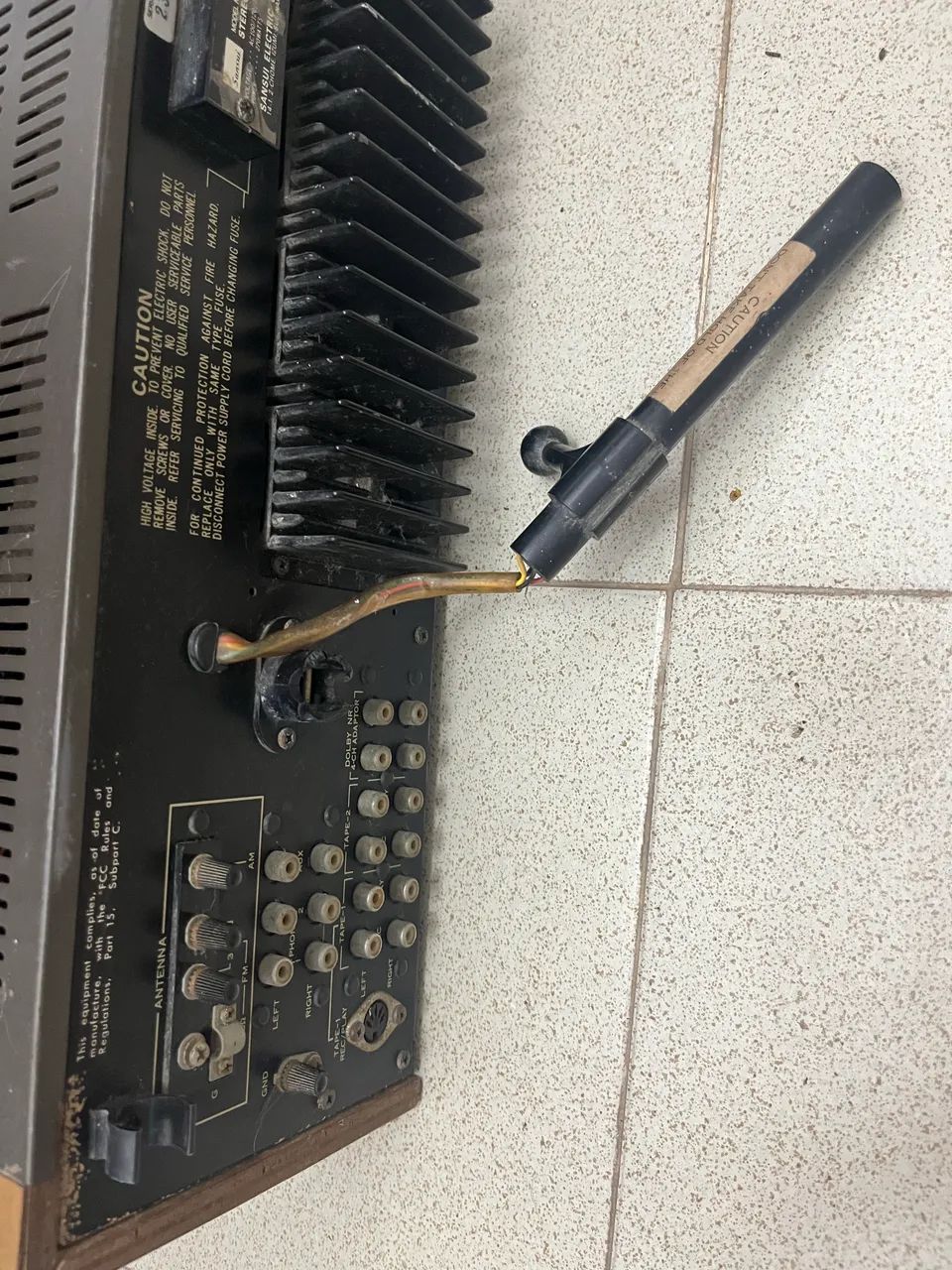 Receiver Sansui 7070 Japonês Vintage Anos 70 - Liga (para restauro ...