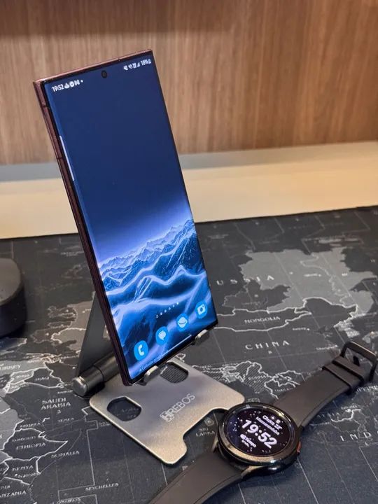 Samsung Galaxy s22 Ultra 5G - 256gb + Galaxy watch - Celulares e ...