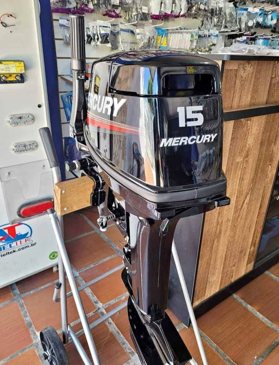 "motor mercury 15 hp" - Barcos e aeronaves no Brasil