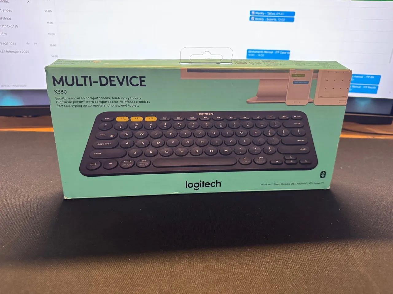 Teclado Logitech K380 | Sem Uso - Periféricos e Acessórios de ...