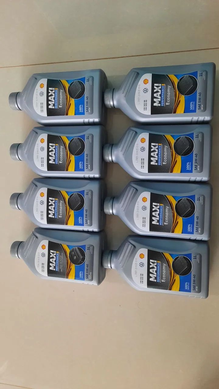 Óleo 100% Sintético Vw Maxi Performance SAE 5W-40 original * Cada litro ...