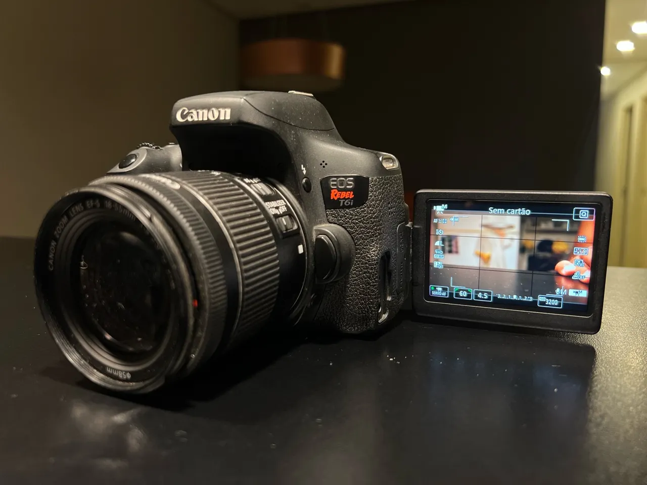 "canon eos rebel t6i" - Câmeras e Filmadoras no Brasil