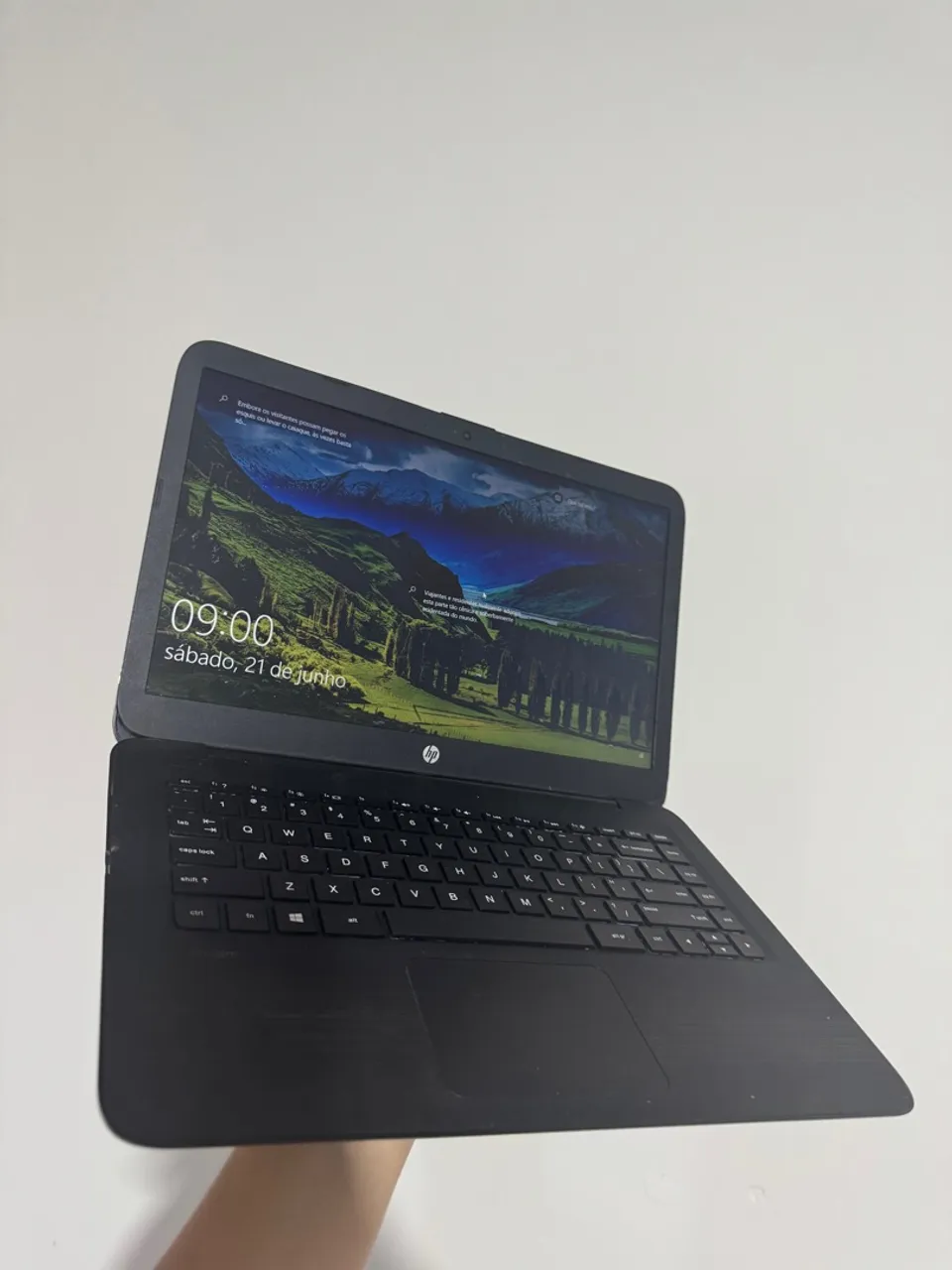 "notebook hp dual core 1gb" no Brasil