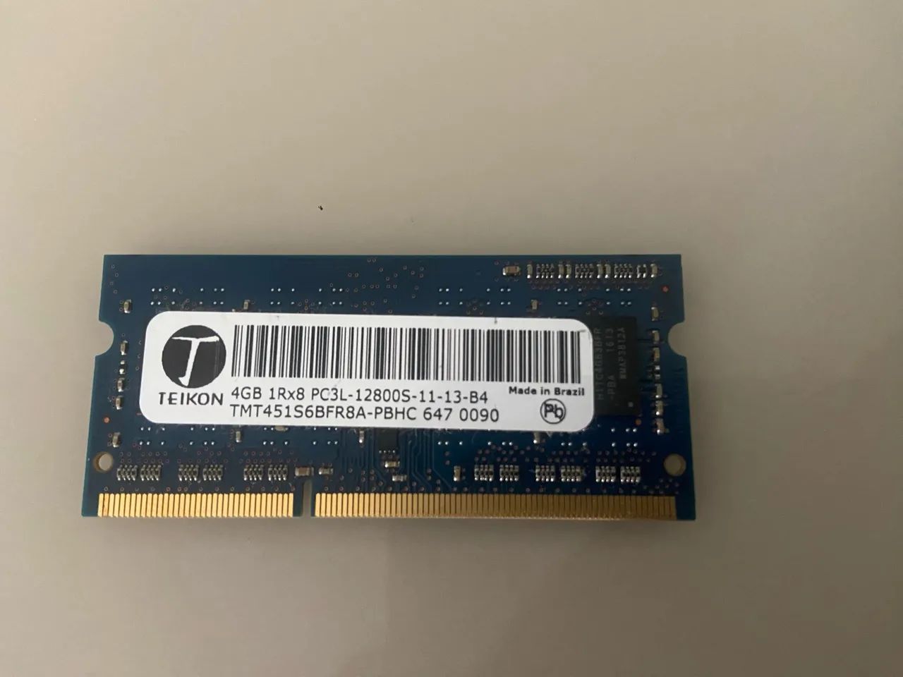 Memória Ram de 4G original notebook lenovo teikon - Memória RAM ...