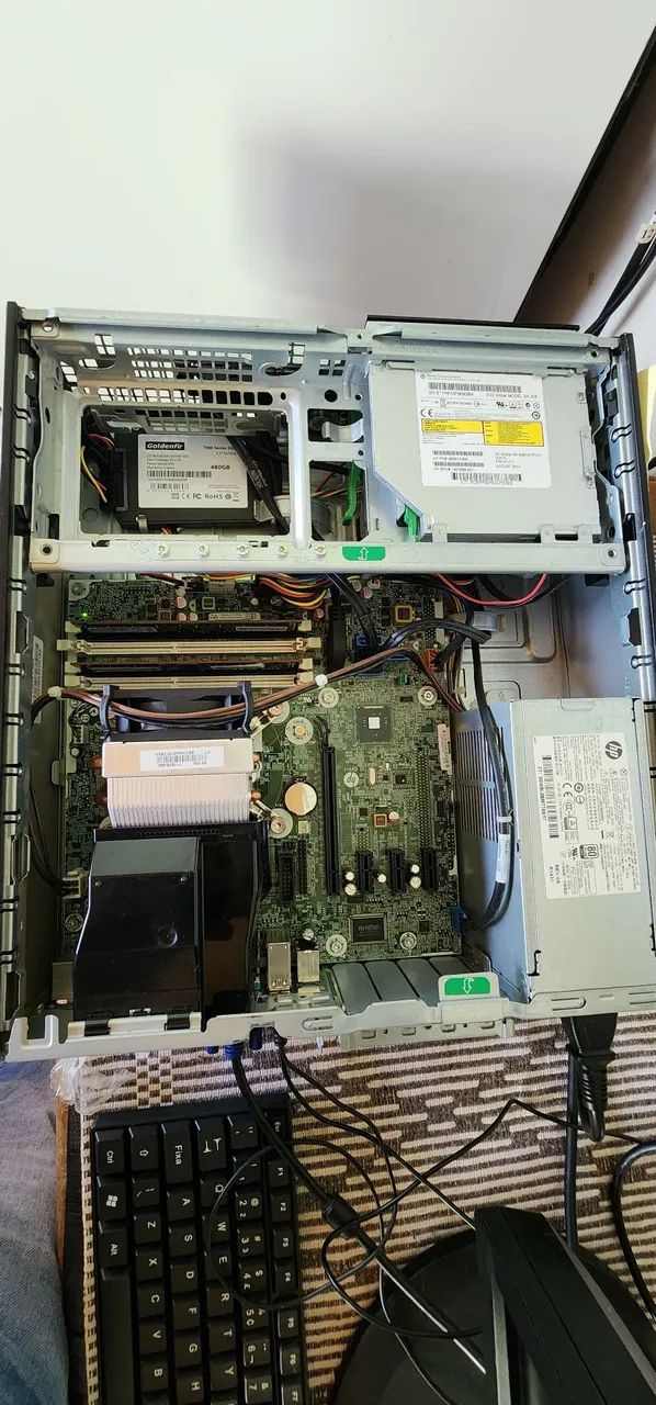 Computador HP Completo SSD 480GB - 8GB RAM Monitor Articulado, Pronto ...