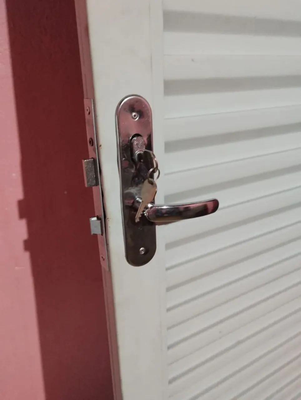 Porta de Casa Laminada de Aço - 2,10 x 0,82. - Portas e Janelas ...