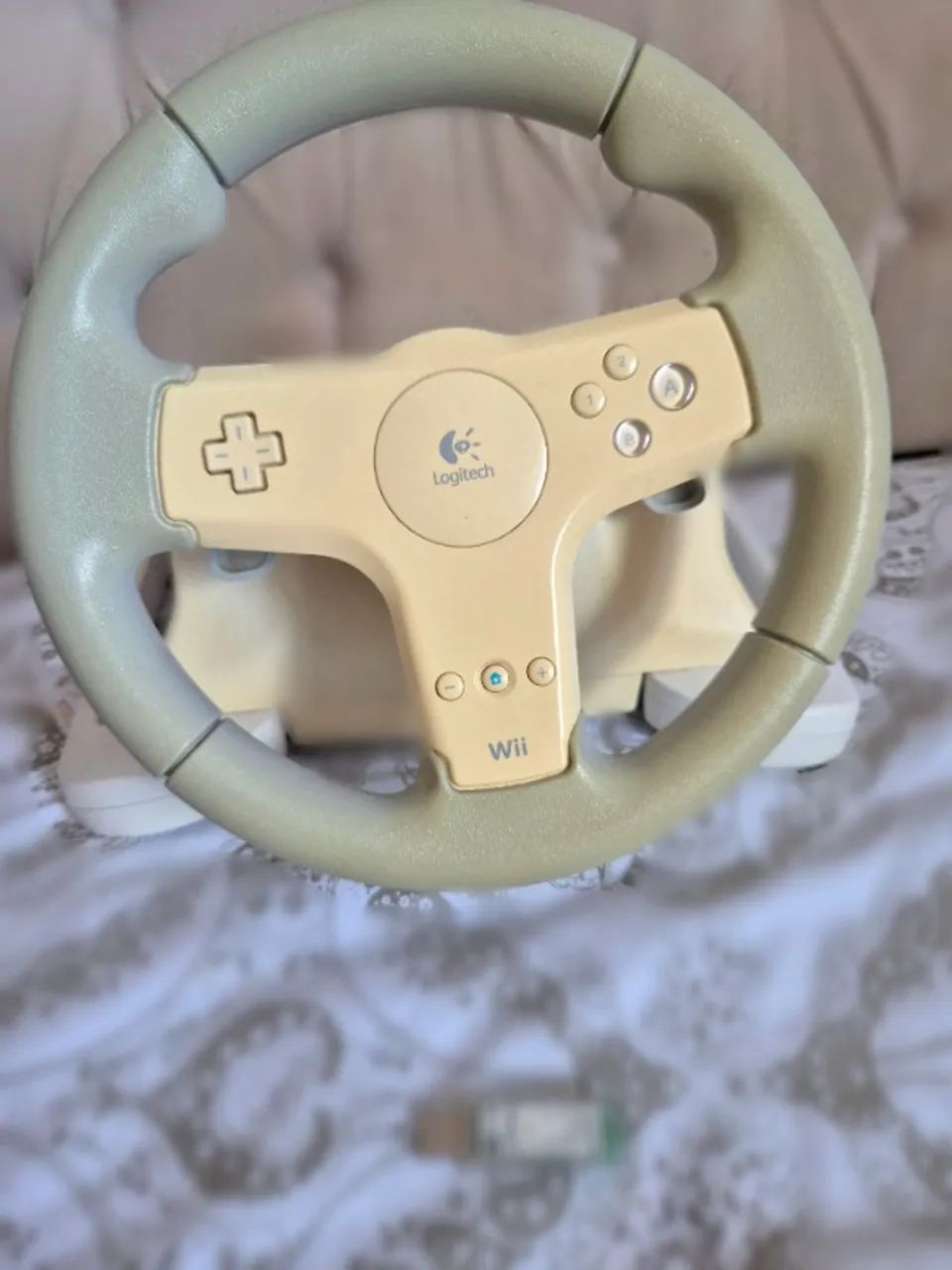 Volante Logitech Nintendo Wii Speed Force Nireless com PENDRIVE - Peças ...
